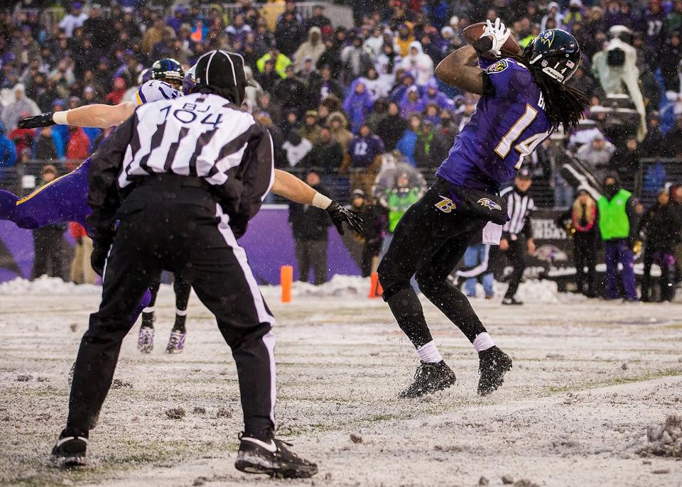 First-year BJ Dale Shaw ices tight call on Ravens’ epic game-winning TD ...