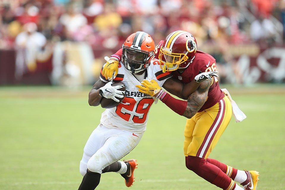 Official Review: Duke Johnson fumble and taunting fouls – Football Zebras