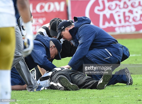 Referee Ron Cherry recovering from surgery to remove blood clot ...