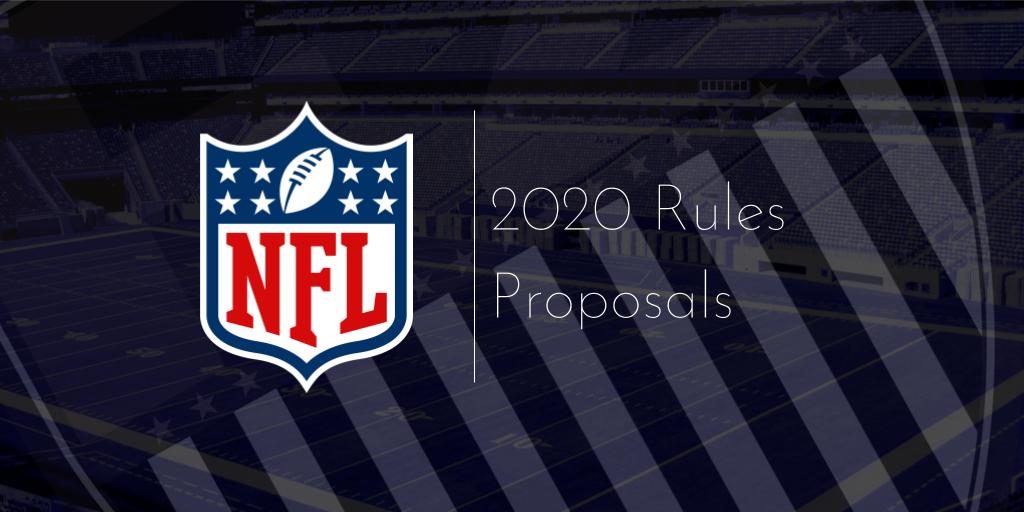 7 rules changes proposed by NFL teams for 2020 – Football Zebras