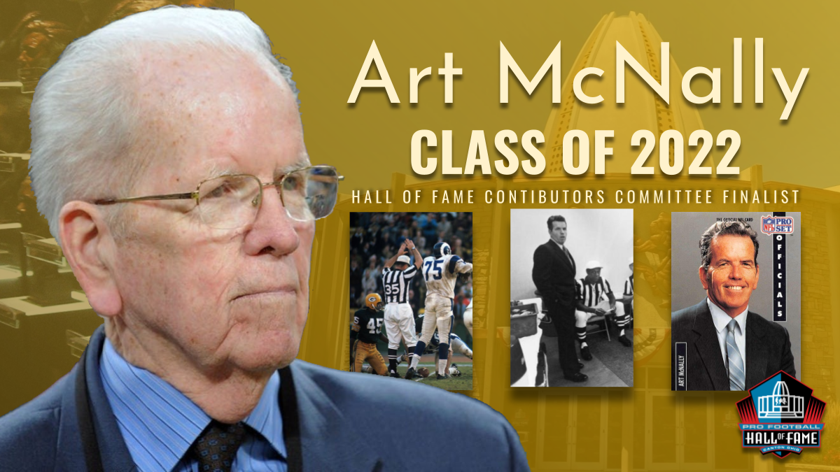 Art McNally, father of modern NFL officiating, is the candidate to be ...