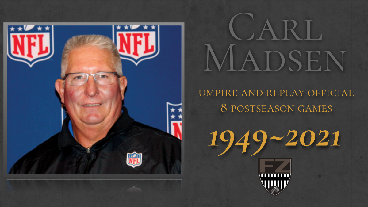 Our Call of the Week honors Carl Madsen – Football Zebras