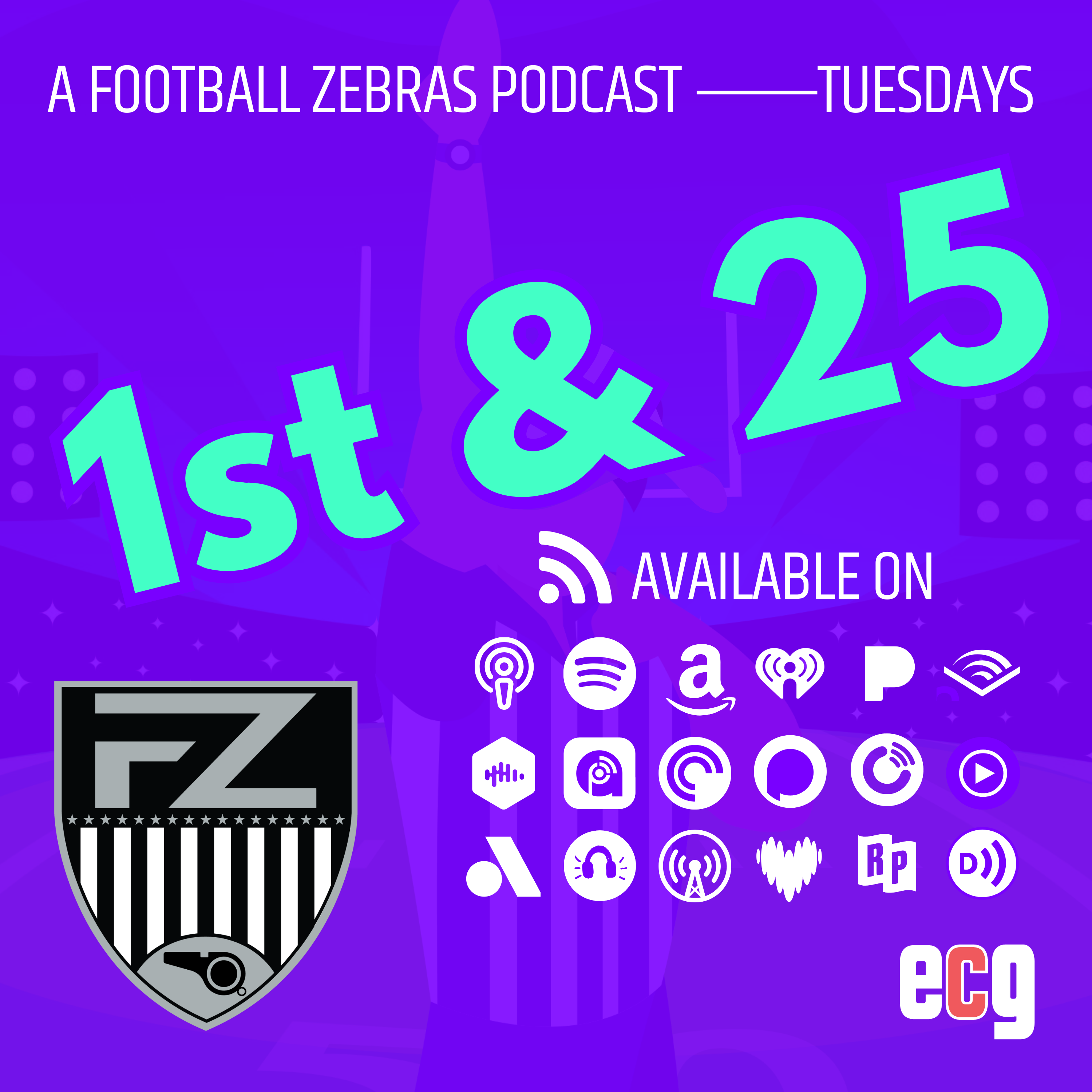 Football Zebras launches a weekly podcast: 1st & 25 – Football Zebras